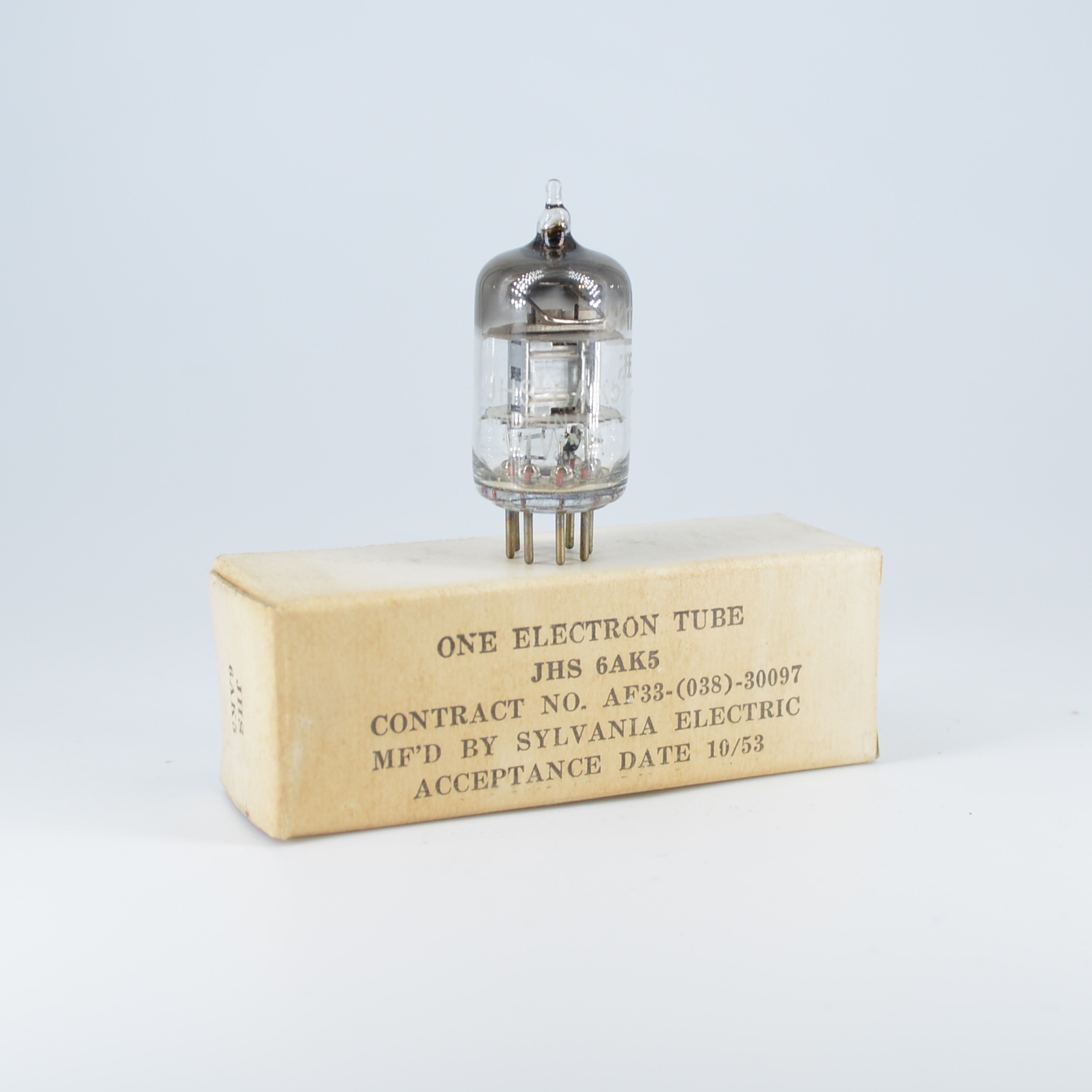 Sylvania JHS-6AK5 | 5654 | CV1762 | EF95 - NessTone Tube Sales